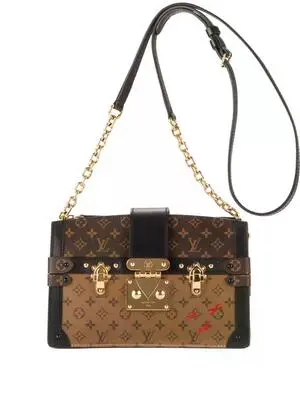 LOUIS VUITTON 2000 Monogram Shoulder Bag - Brown