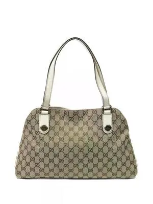Gucci Gg Monogram Double-handle Shoulder Bag