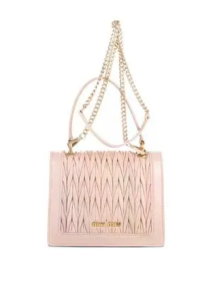 Miu Miu Pleated Flap Bag