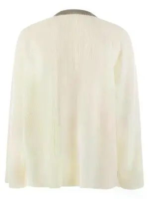 Brunello Cucinelli Ribbed Cashmere Sweater