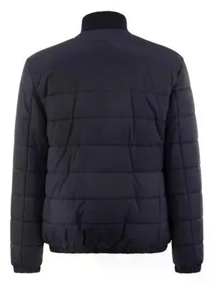 Kiton Quilted Zip-up Bomber Jacket