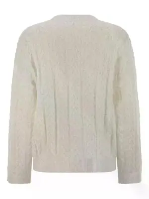 Brunello Cucinelli Sequin Braided Knit Sweater