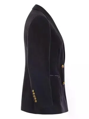 SAULINA Assunta Double-breasted Jacket - Blue