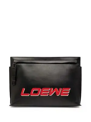 Loewe 2016 Leather Logo Pouch