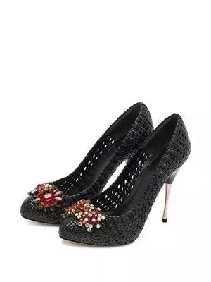Alexander McQueen Crystal-embellished Pumps
