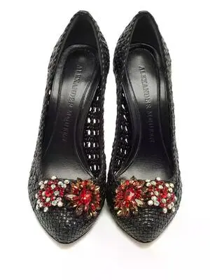 Alexander McQueen Crystal-embellished Pumps