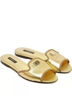 Dolce & Gabbana Logo-plaque Sandals