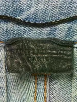 Saint Laurent Five-pocket Skinny Jeans - Blue