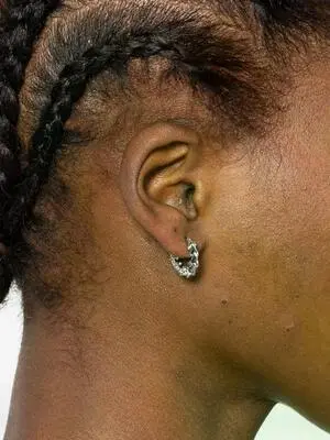 SHAUN LEANE Serpent's Trace Mini Hoop Earrings
