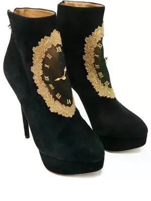CHARLOTTE OLYMPIA On Time Platform Ankle Boots