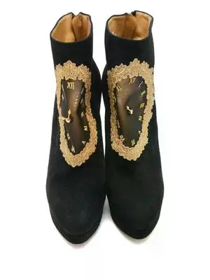 CHARLOTTE OLYMPIA On Time Platform Ankle Boots