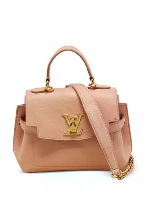 LOUIS VUITTON Lockme Leather Tote Bag