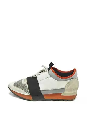 Balenciaga Race Runner Lace-up Sneakers - Neutrals