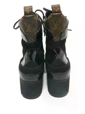 LOUIS VUITTON Laureate Combat Boots