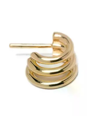 SHAUN LEANE Bound Single Hoop Earring - Gold