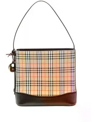 Burberry Check-pattern Shoulder Bag