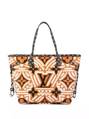 LOUIS VUITTON Crafty Neverfull Mm Tote Bag - Orange