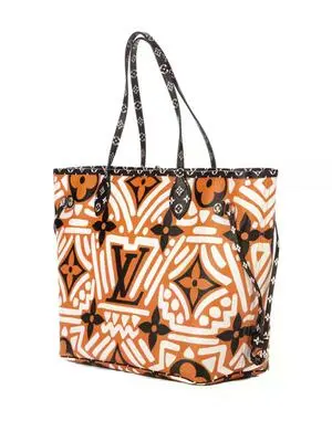 LOUIS VUITTON Crafty Neverfull Mm Tote Bag - Orange