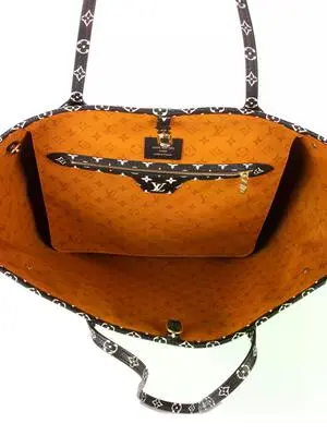 LOUIS VUITTON Crafty Neverfull Mm Tote Bag - Orange