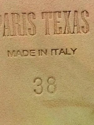 Paris Texas Croc-embossed Leather Boots