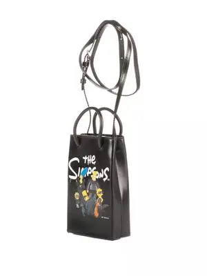 Balenciaga The Simpsons Leather Shoulder Bag