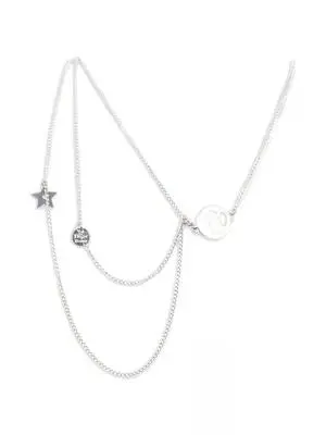 Dior Bow-detail Chain Necklace