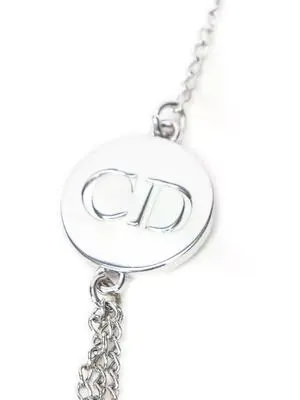 Dior Bow-detail Chain Necklace