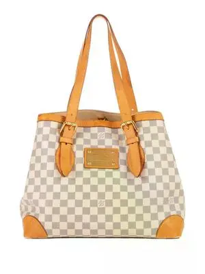 LOUIS VUITTON Damier Azur Tote Bag - Neutrals