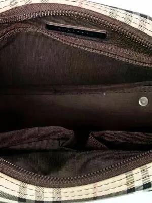 Burberry Check-pattern Tote Bag