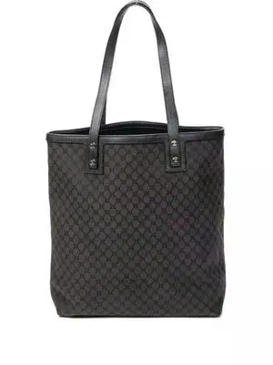 Celine Macadam-print Tote Bag
