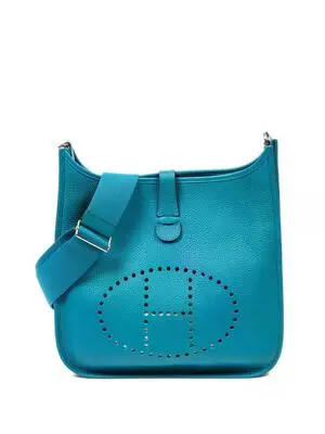 Hermès 2013 Evelyne Iii Pm Shoulder Bag - Blue
