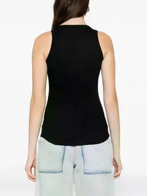 HERSKIND Racer-back Tank Top - Black