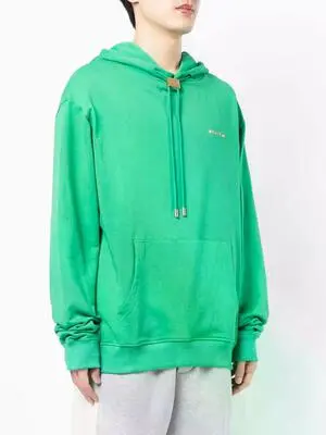 Buscemi Cotton Logo-plaque Hoodie