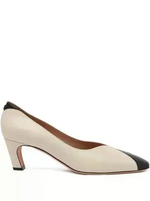 Bally Gold Tone Pumps