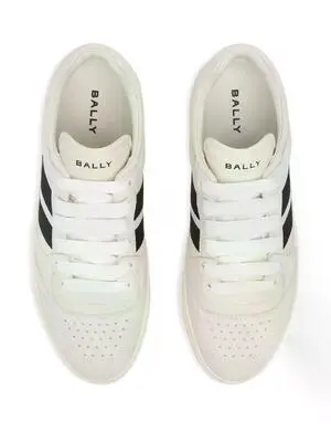 Bally Ribbon Padded Leather Sneakers