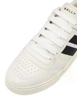 Bally Ribbon Padded Leather Sneakers