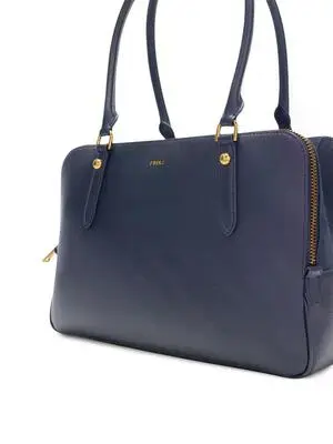 Furla Large Leather Boston Tote
