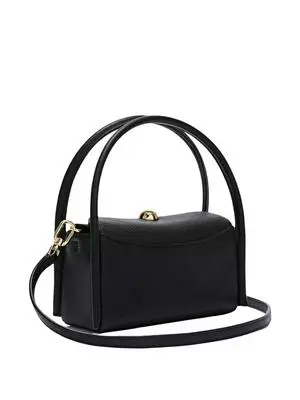 Furla Mini Nicole Calf Leather Tote Bag - Black