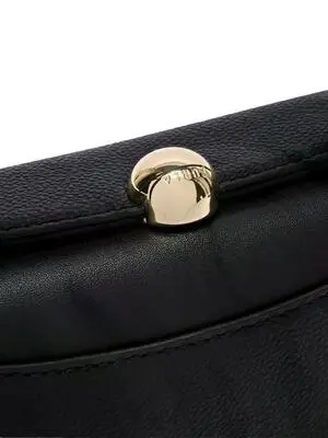 Furla Mini Nicole Calf Leather Tote Bag - Black