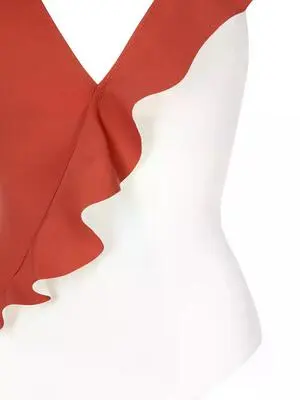 Evarae Ruffled-trim Swimsuit