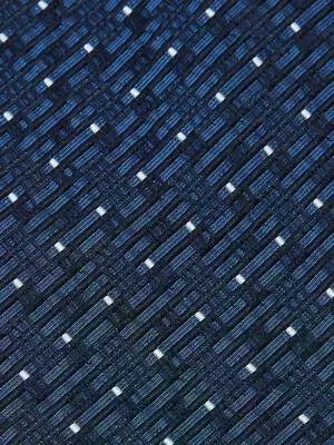 LANVIN Patterned Silk Necktie