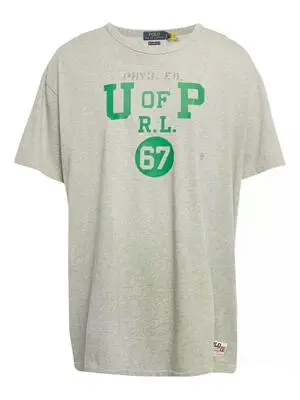 Polo Ralph Lauren Green-print T-shirt - Grey