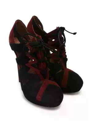 Alaïa Cut-out Platform Pumps