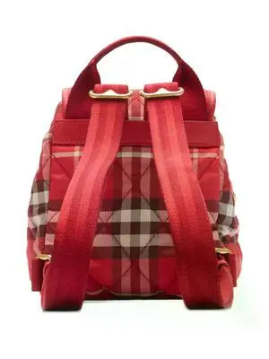 Burberry Horseshoe Mini Backpack - Red