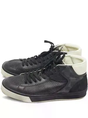 LOUIS VUITTON Perforated High-top Sneakers