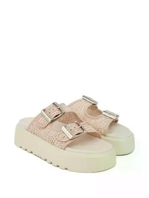 Casadei Platform Buckled Sandals