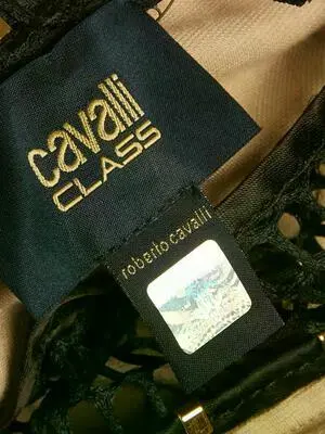 Roberto Cavalli Short-sleeved Midi Dress
