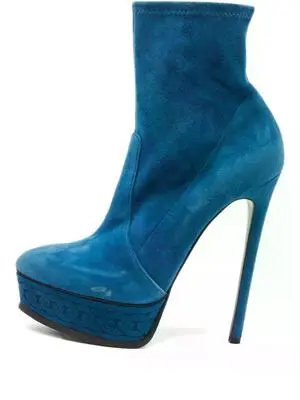 Casadei Suede Ankle Boots