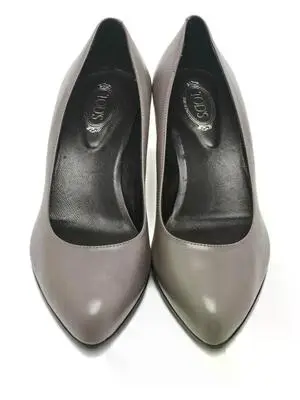 TOD'S Wedge Leather Pumps