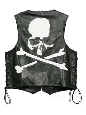 MASTERMIND WORLD Bones Sleeveless Jacket